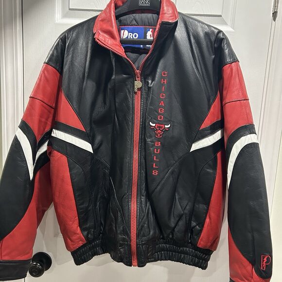 STARTER | Jackets & Coats | Vintage 9s Chicago Bulls Starter Leather Xl ...